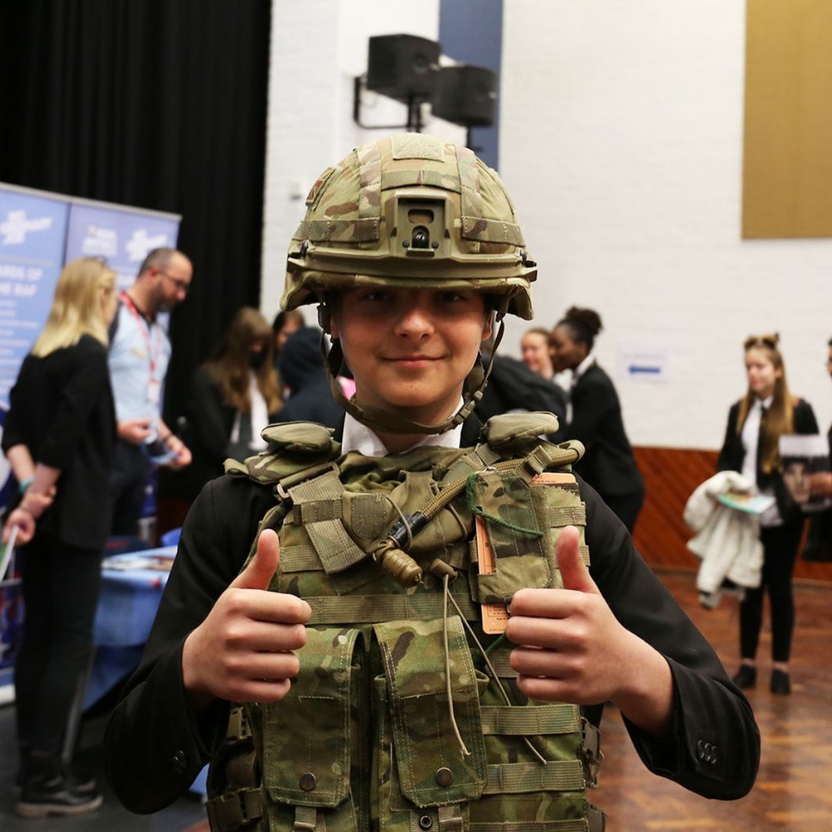 The Basildon Upper Academy - Students Inspired by Careers Fair