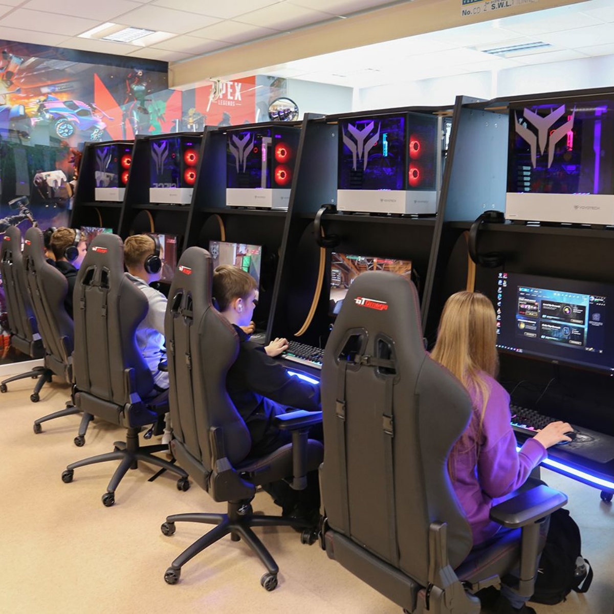 The Basildon Upper Academy - State of the Art Esports Room Launched