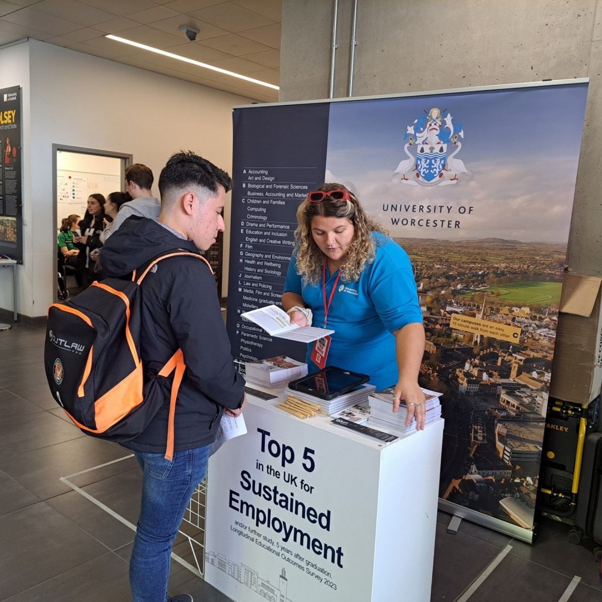The Basildon Upper Academy - Year 12 Attend UCAS Discovery Event