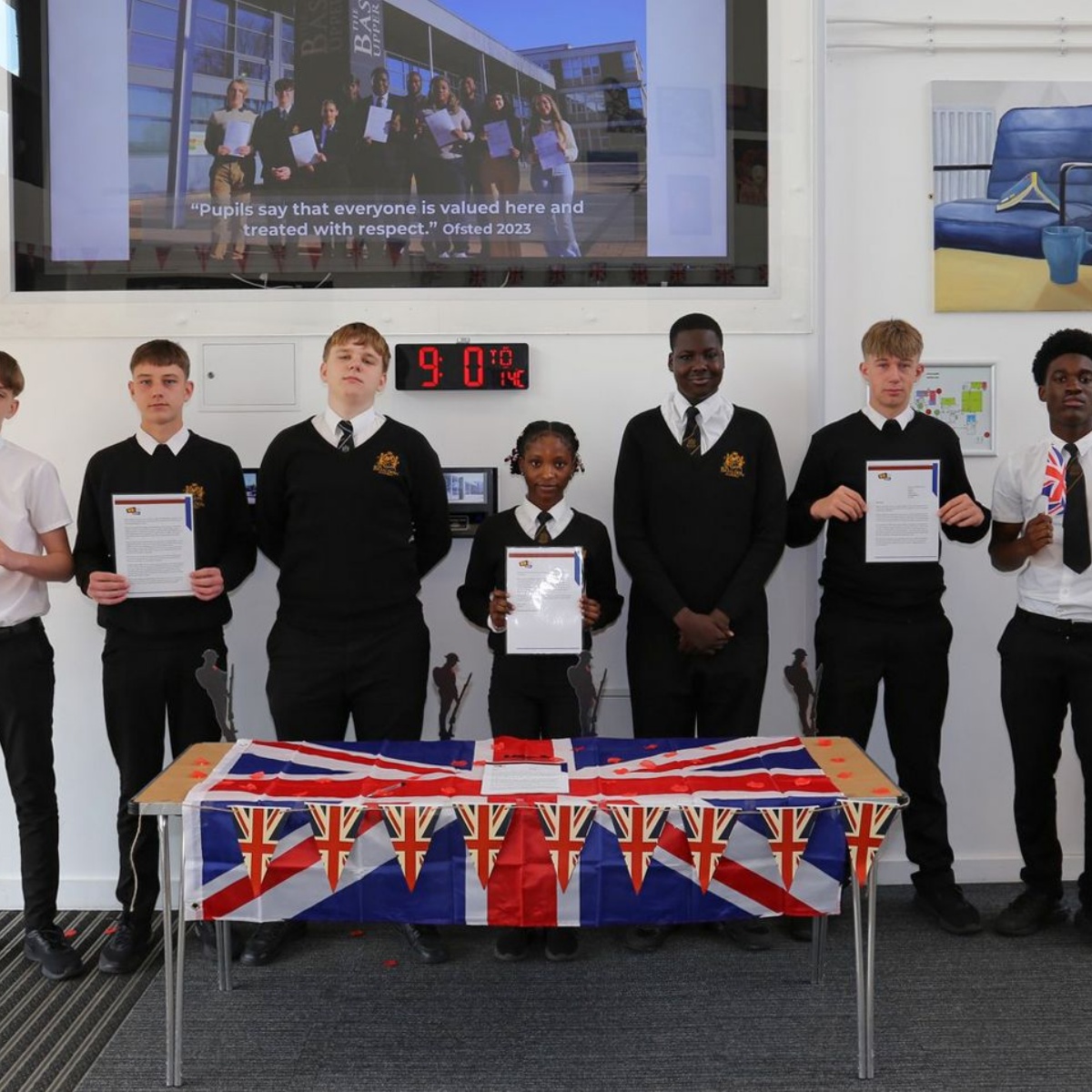 The Basildon Upper Academy - Honouring VE Day