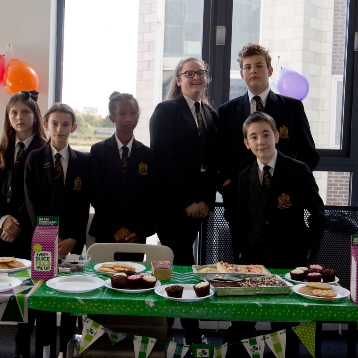 The Basildon Upper Academy - Lower Academy hosts charity coffee morning
