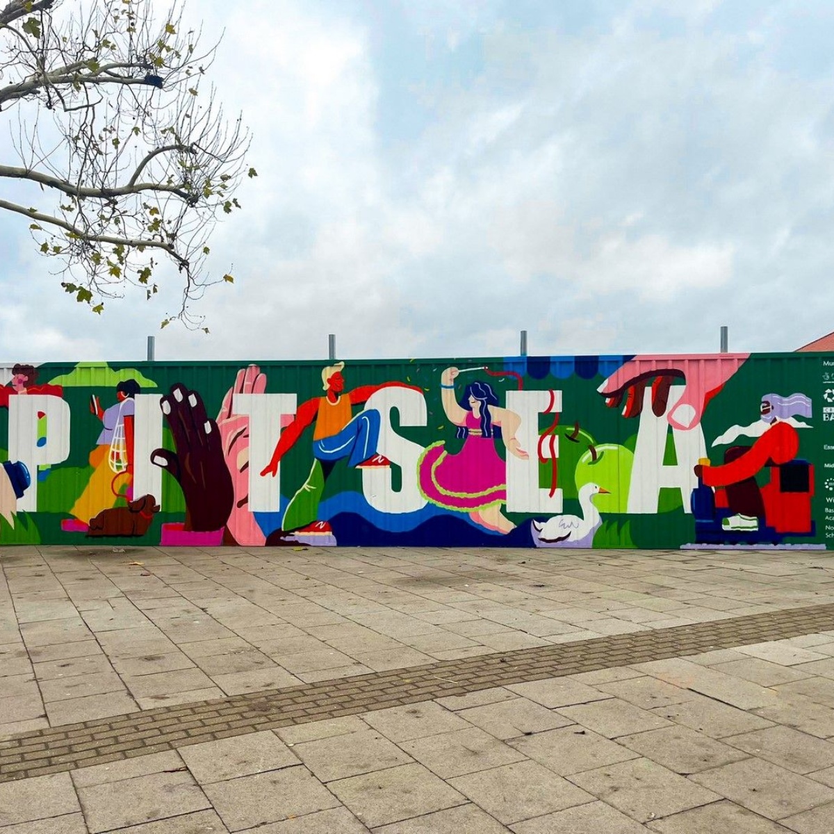 The Basildon Upper Academy - New Pitsea Community Mural Unveiled