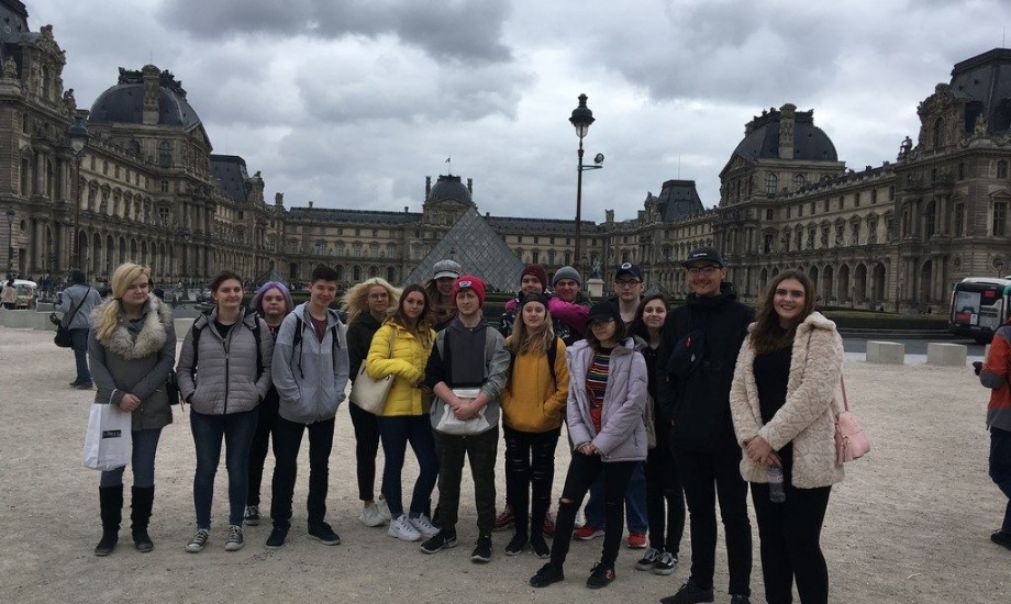 The Basildon Upper Academy - Sixth Form students inspired by Paris
